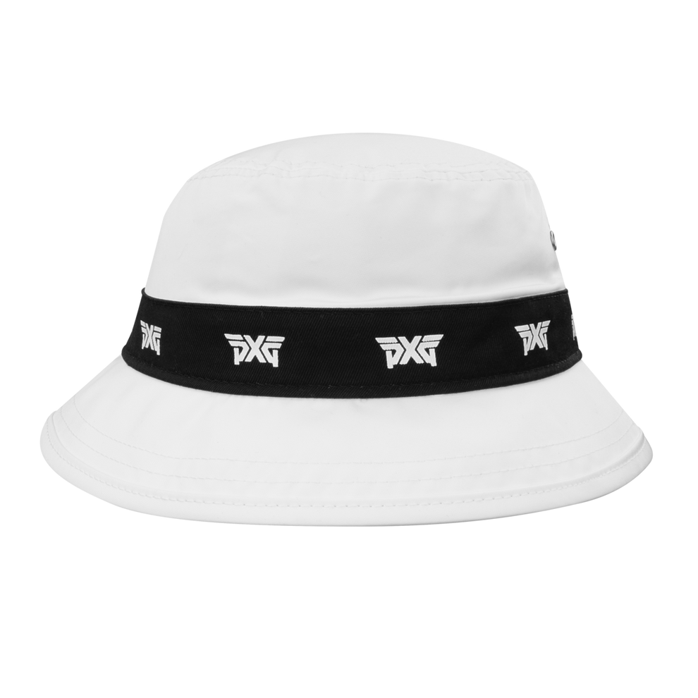 PXG Logo Repeat Bucket Hat White – PXG MEXICO